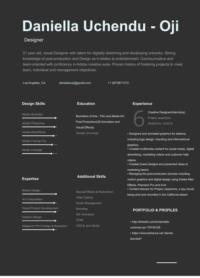 Daniella Uche-Oji_Resume | PDF