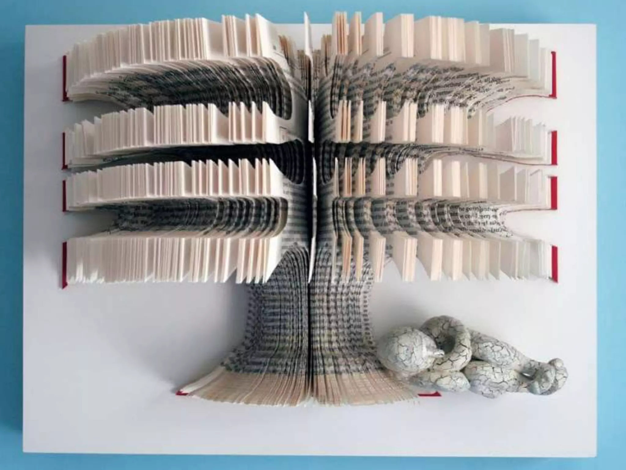 Contemplating Justice (Daniel Lai Kenjio, Book sculptures) | PPTX