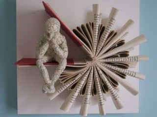 Contemplating Justice (Daniel Lai Kenjio, Book sculptures) | PPTX