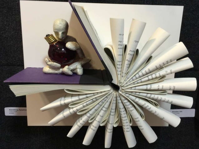 Contemplating Justice (Daniel Lai Kenjio, Book sculptures) | PPTX