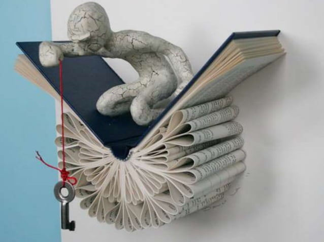 Contemplating Justice (Daniel Lai Kenjio, Book sculptures) | PPTX
