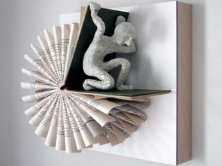 Contemplating Justice (Daniel Lai Kenjio, Book sculptures) | PPTX