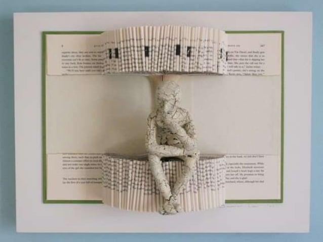Contemplating Justice (Daniel Lai Kenjio, Book sculptures) | PPTX