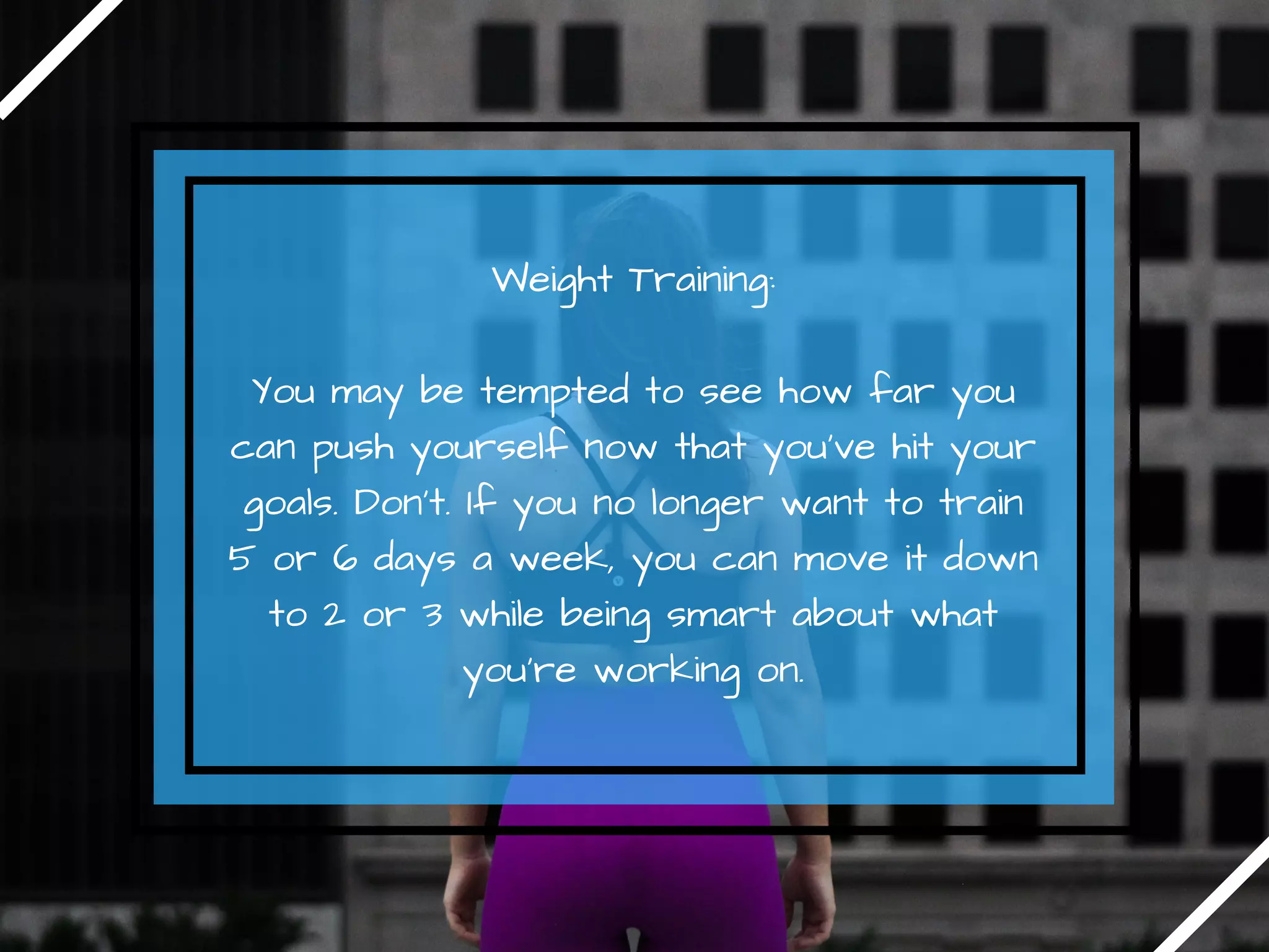 Maintenance Workouts: Small Exercises With Big Impact | PPT