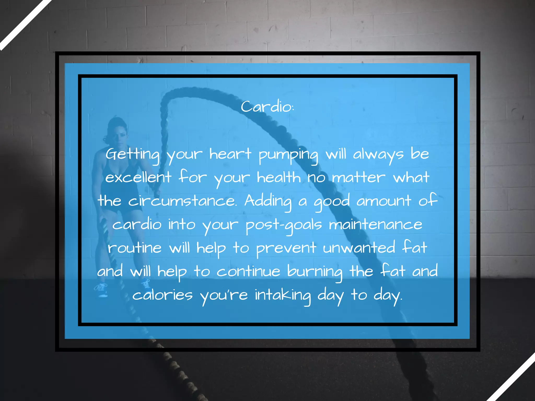 Maintenance Workouts: Small Exercises With Big Impact | PPT