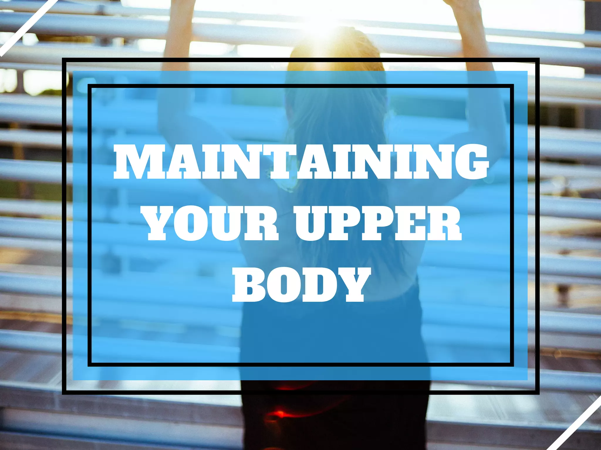 Maintenance Workouts: Small Exercises With Big Impact | PPT