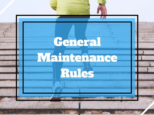 Maintenance Workouts: Small Exercises With Big Impact | PPT