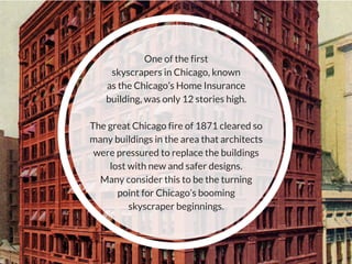 The History of Skyscraper Design | PDF | Construction Industry | Industries