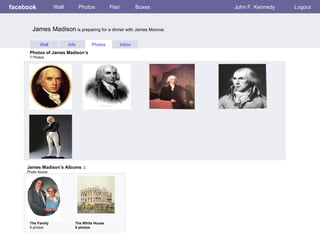 James Madison Facebook | PPT