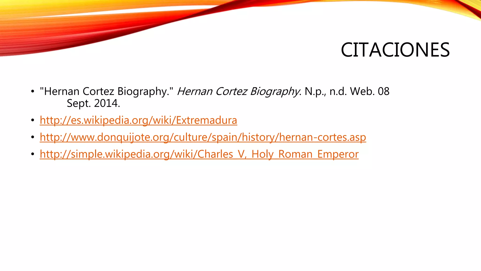"Segunda carta de relación" por Hernan Cortés | PPTX