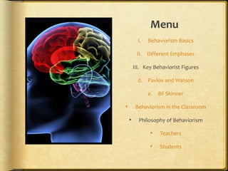 Danielle chen behaviorism | PPT