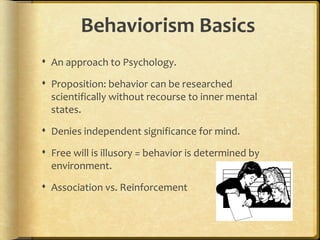 Danielle chen behaviorism | PPT