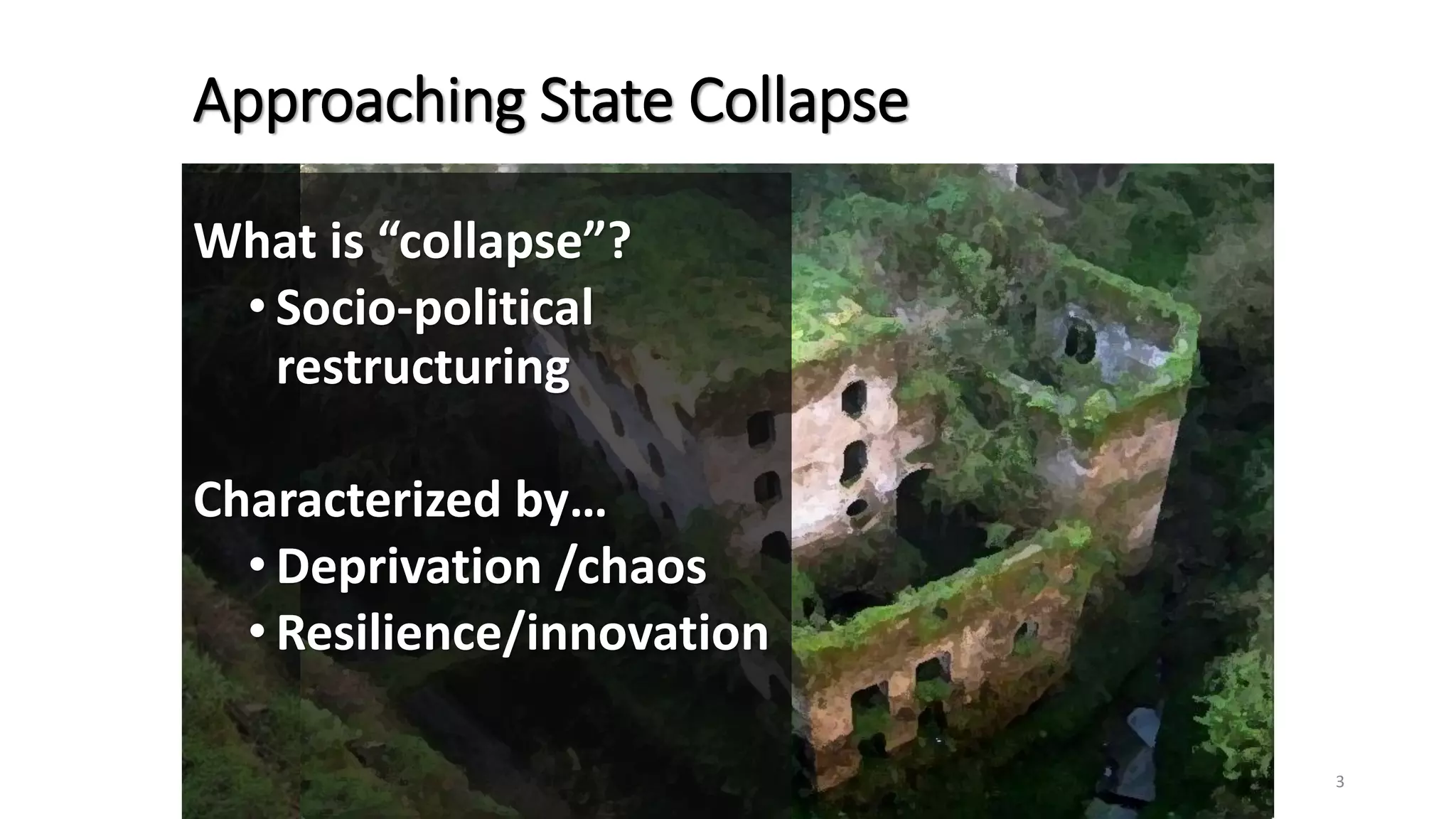 Societal Collapse and Reorganization in the Ancient Peruvian Andes ...