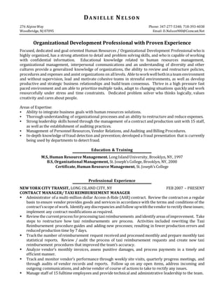 Danielle nelson resume | PDF