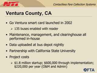Implementing Contactless Fare Collection Systems - Danielle Pinkus ...