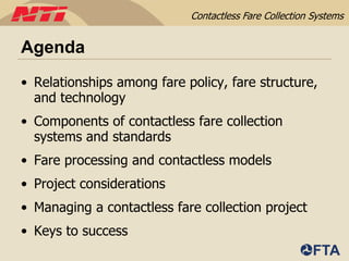 Implementing Contactless Fare Collection Systems - Danielle Pinkus ...