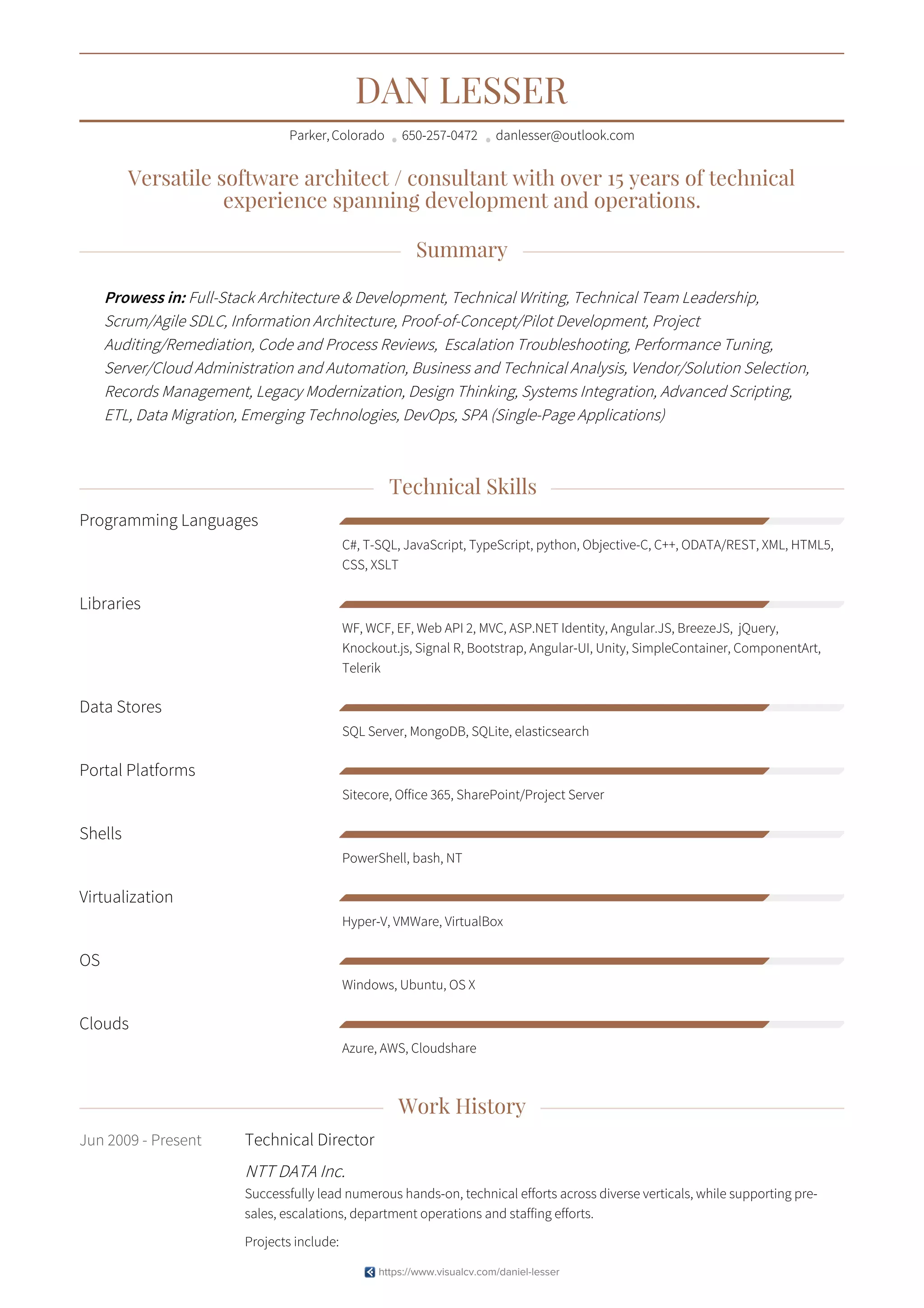 Dan Lesser Resume | PDF