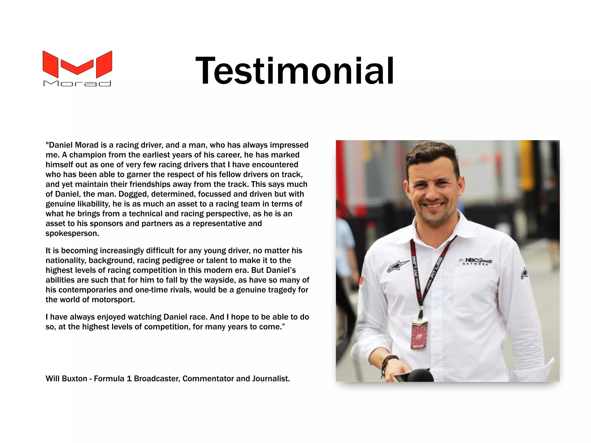 Daniel Morad - Background Information | PDF