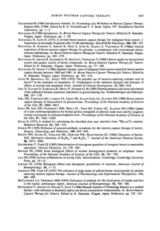 Daniel n. slatkin a history of boron neutron capture therapy of brain ...