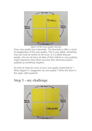 Discover your core qualities | PDF