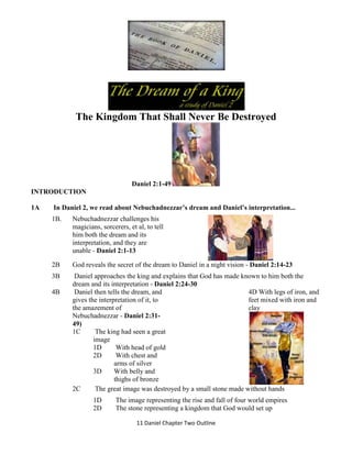 Daniel outline Chapter One to Three | DOCX