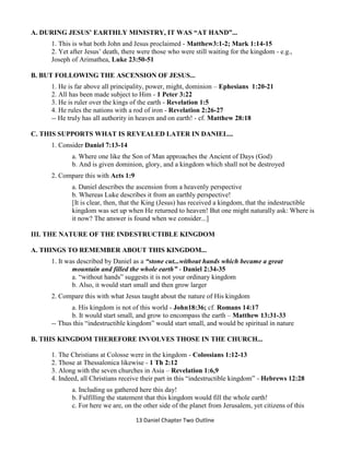 Daniel outline Chapter One to Three | DOCX