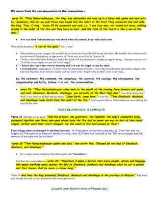 Daniel outline Chapter One to Three | DOCX
