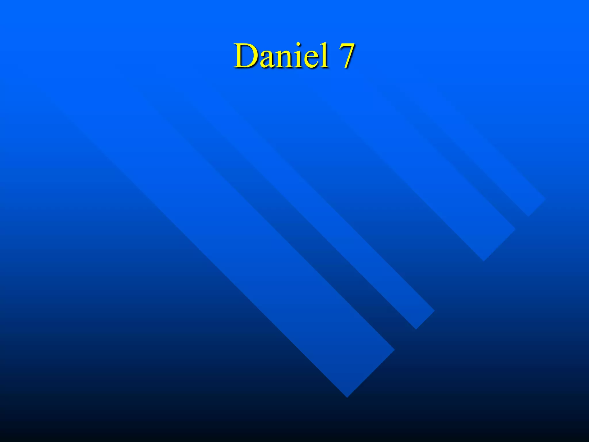 Daniel: Part -4 | PPT