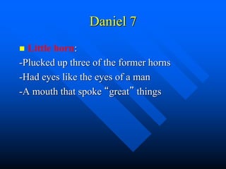 Daniel: Part -4 | PPT