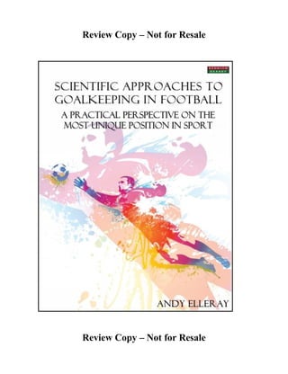 Goalkeeping Training Book | PDF