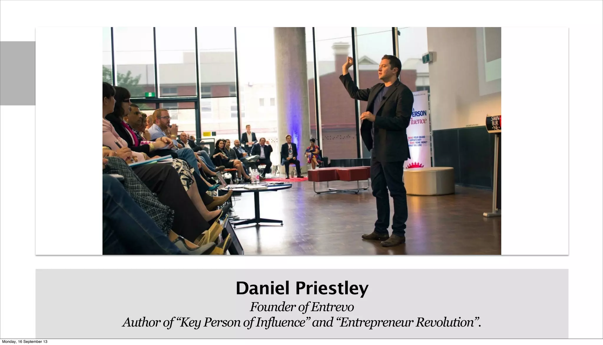 Daniel Priestley Key Person of Influence Trust Conference | PDF