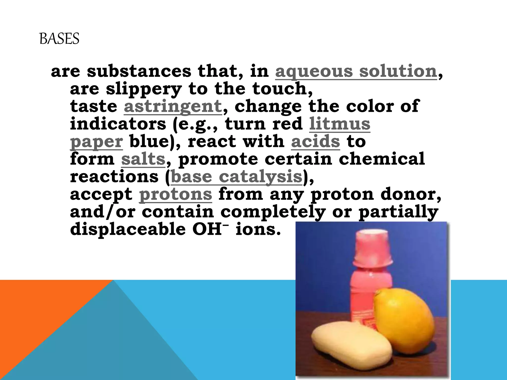 acids and bases | PPTX