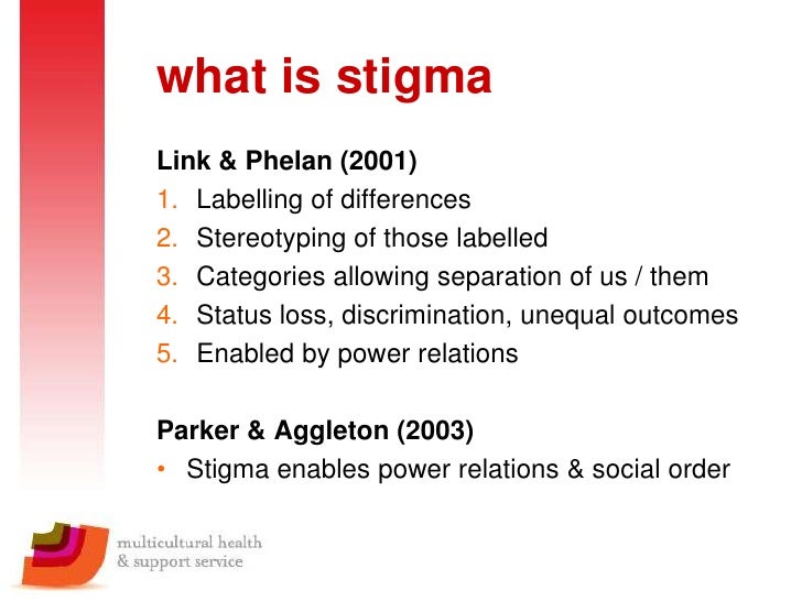 Presentation of stigma in CALD clients in Victoria