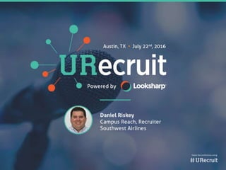 Daniel Riskey - Thinking Ahead: Engaging the Future Generations | PPT