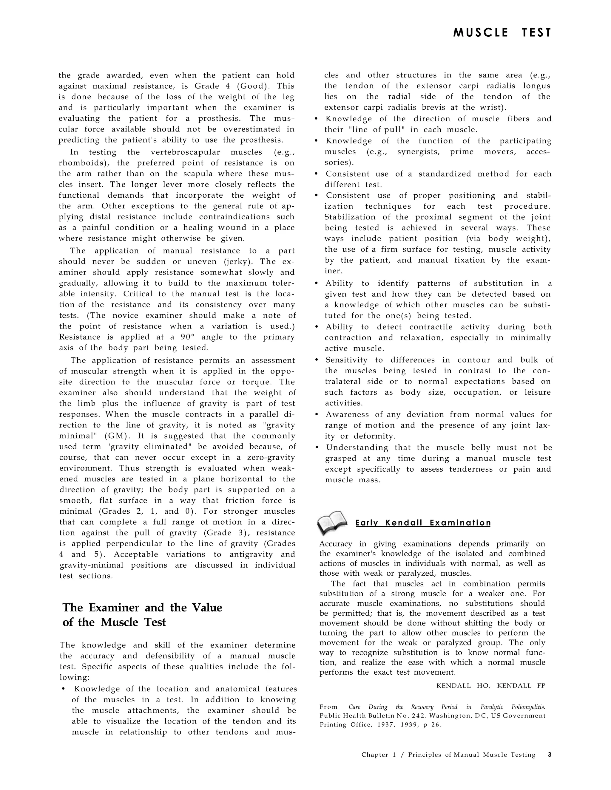 Daniels and Worthingham's Muscle Testing Techniques of Manual ...