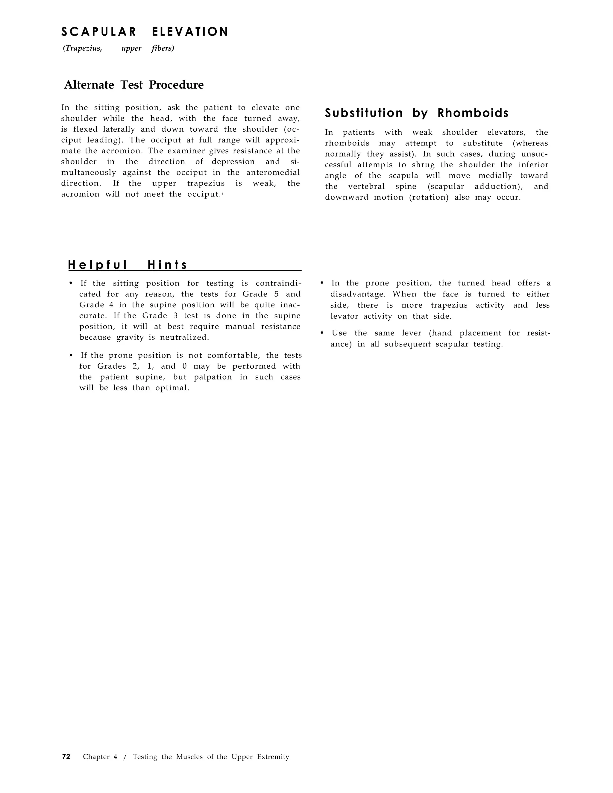 Daniels and Worthingham's Muscle Testing Techniques of Manual ...