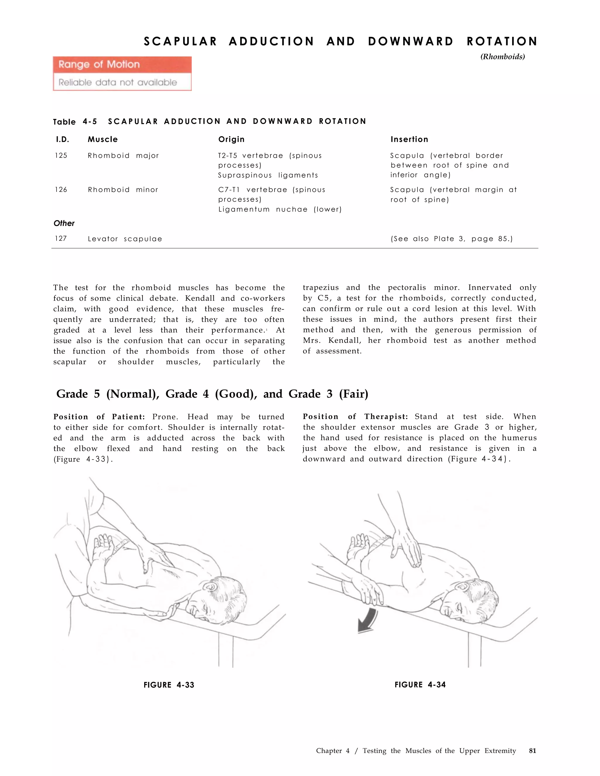 Daniels and Worthingham's Muscle Testing Techniques of Manual ...