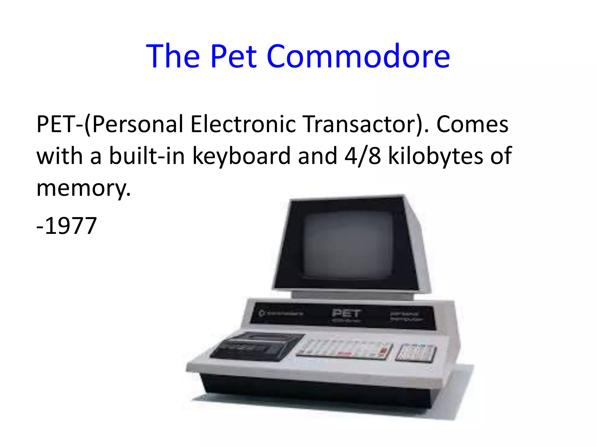 Daniels Computer Timeline | PPTX