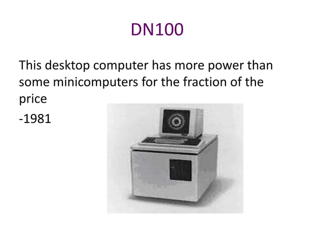 Daniels Computer Timeline | PPT