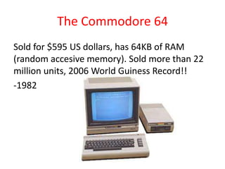 Daniels Computer Timeline | PPTX | Laptops | Computing