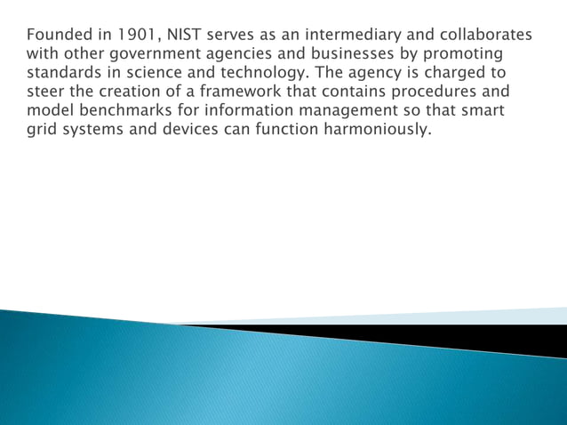 NIST and the Smart Grid | PPT