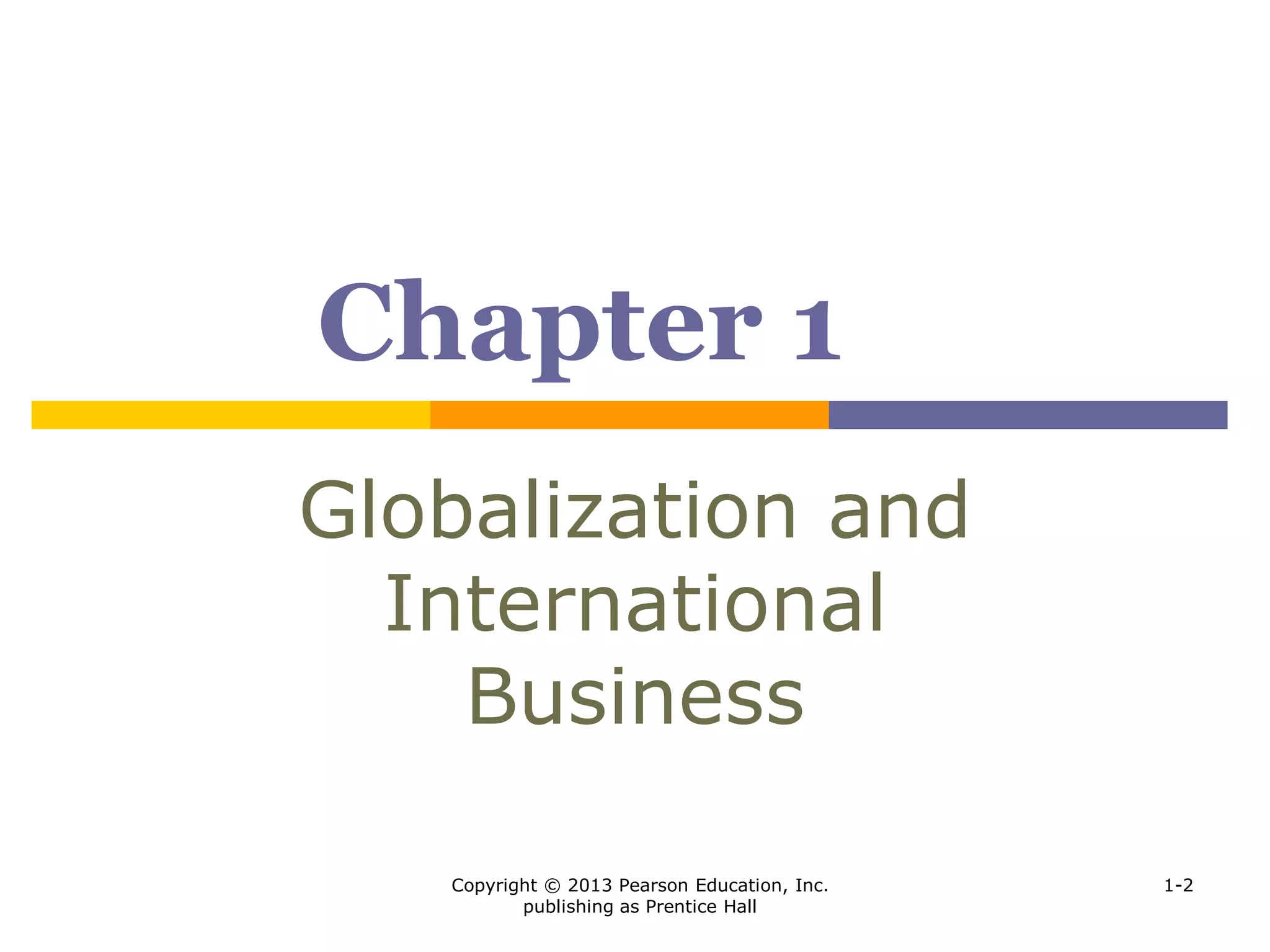 01 Globalization and International Business | PPTX