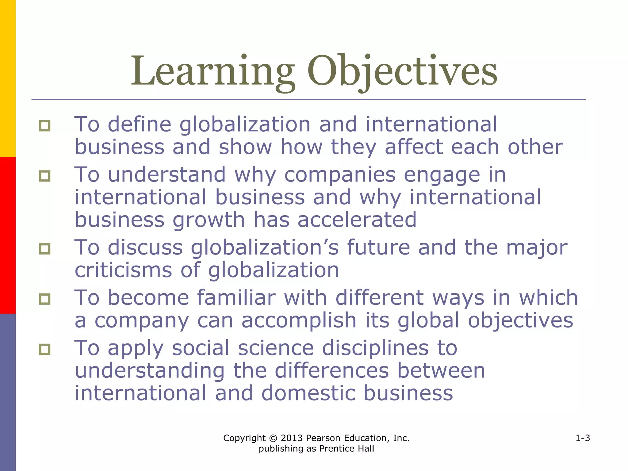 01 Globalization and International Business | PPTX