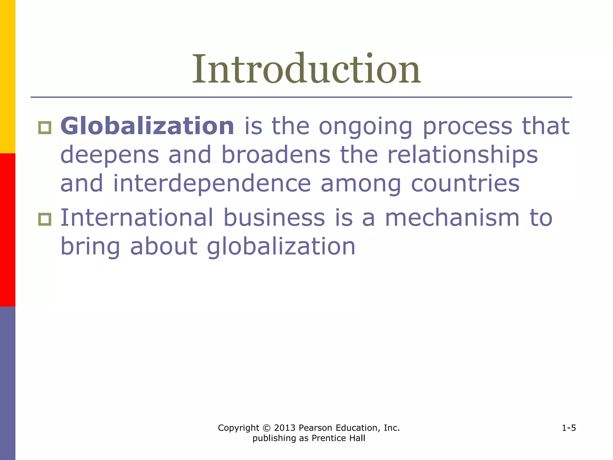 01 Globalization and International Business | PPTX