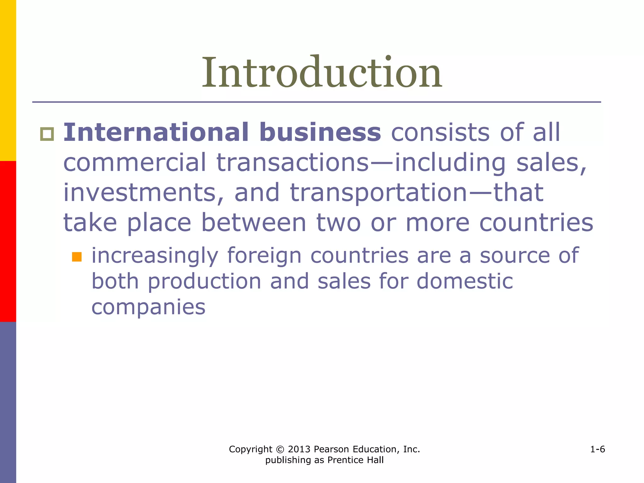 01 Globalization and International Business | PPTX