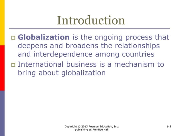 01 Globalization and International Business | PPTX