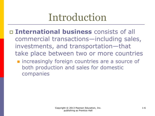 01 Globalization and International Business | PPTX