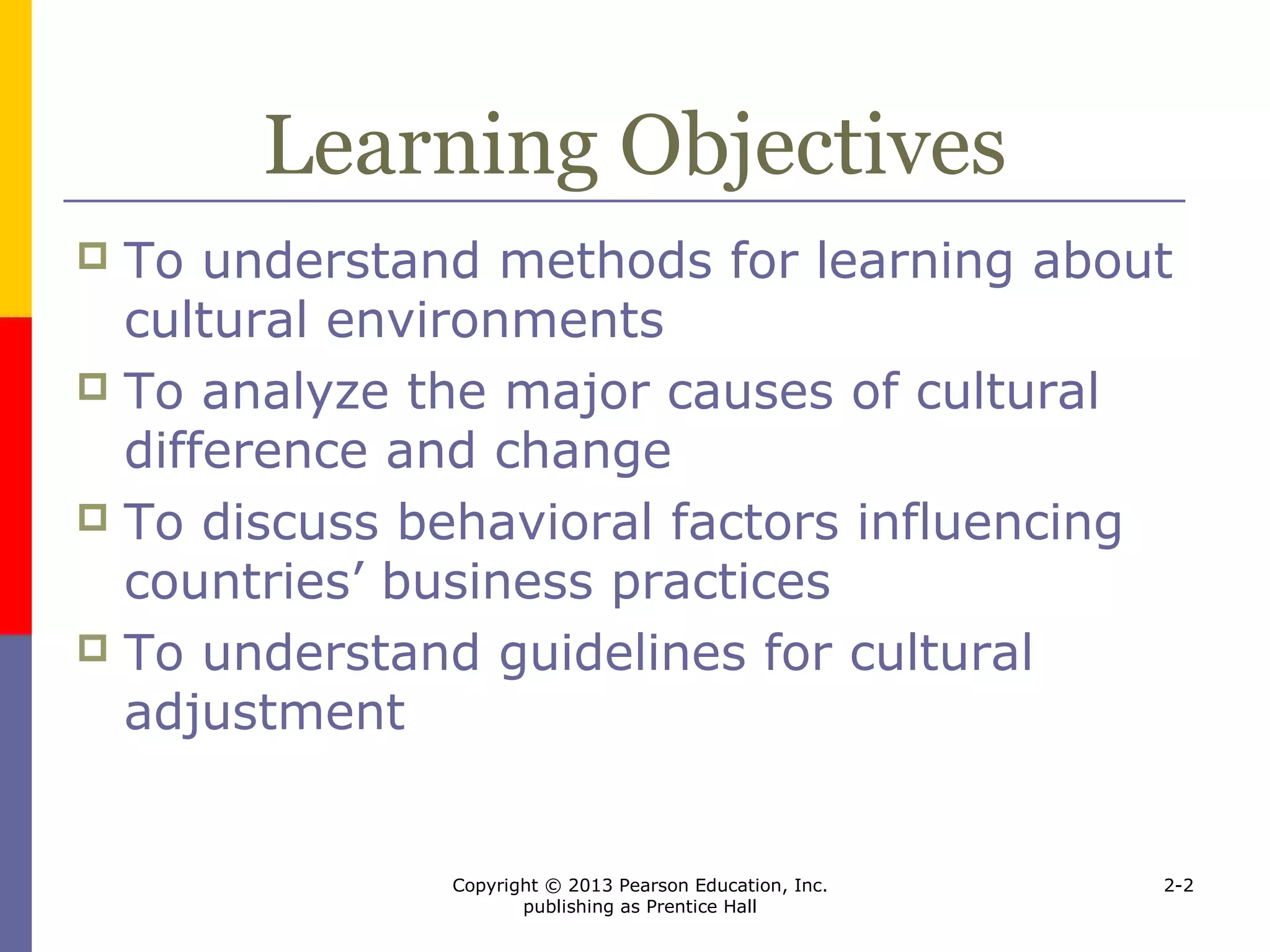 02 The Cultural Environments Facing Business | PPT