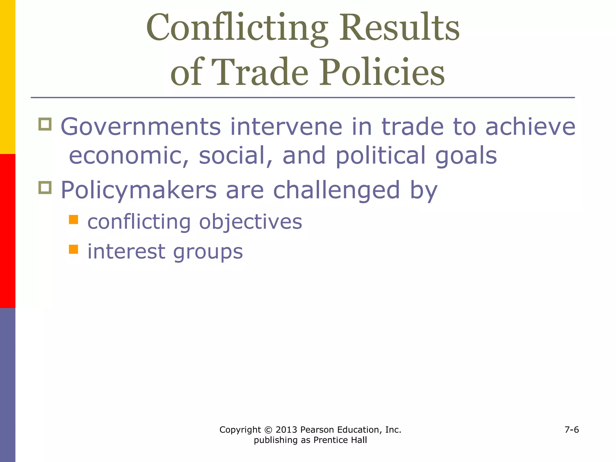 07 Governmental Influence on Trade | PPT