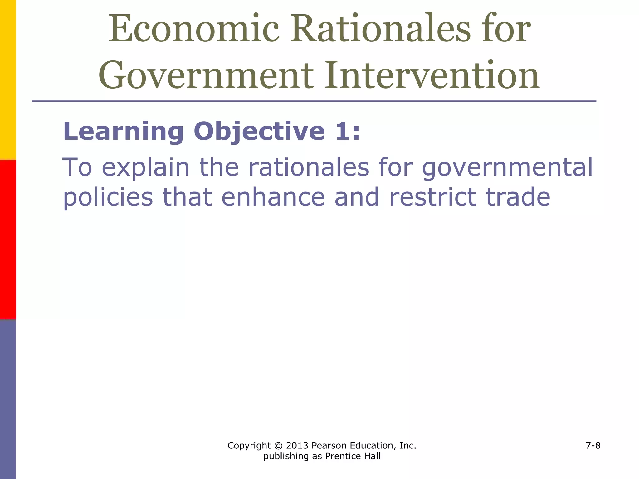 07 Governmental Influence on Trade | PPT